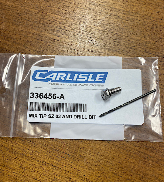 Carlisle Mix Tip SZ 03 and Drill Bit| Profoam | Profoam