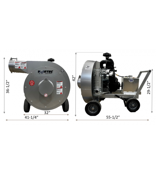 Vortec " Mega Beast" Insulation Removal and Vacuum System Package | Profoam | Profoam