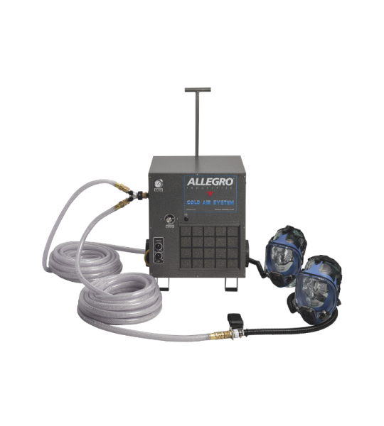 Allegro Two Worker Full Face Mask Cold Air Respirator System | Profoam