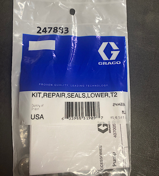 Graco Seals Lower T2 Repair Kit | Profoam