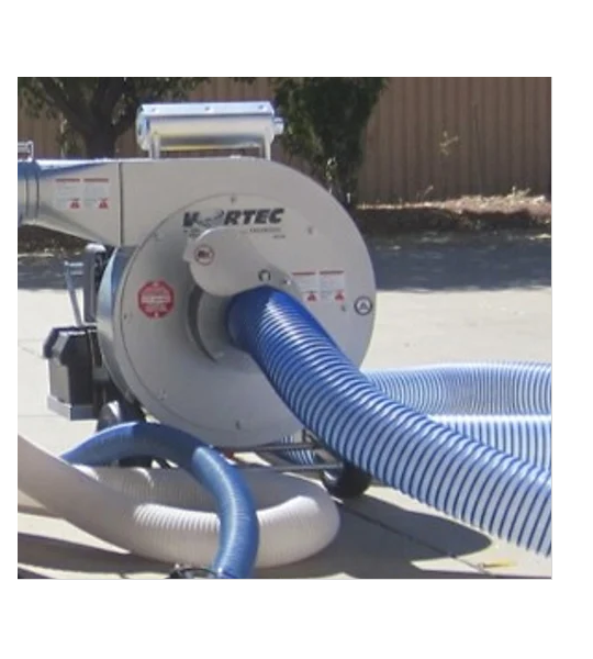 Vortex VacTuff 6" x 50' Vacuum Hose | Profoam Spray Foam Equipment ...