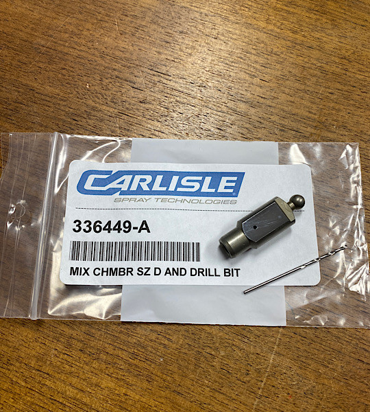 Carlisle Mix Chamber D and Drill Bit | Profoam