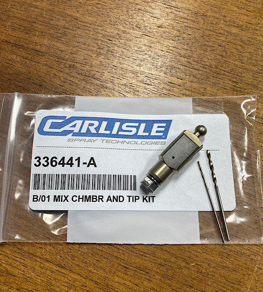 Carlisle B/01 Mix Chamber and Tip Kit| Profoam | Profoam