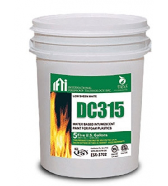 DC-315 Thermal Barrier Coating – 5 Gal White Intumescent Paint | Profoam
