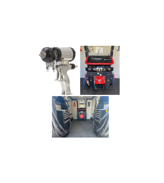 22' Elite Series PMC Premier Mach 2 | 40 kW Diesel Powered Spray Foam ...