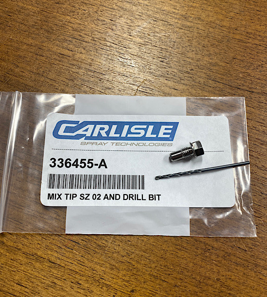 Carlisle Mix Tip 02 and Drill Bit| Profoam | Profoam